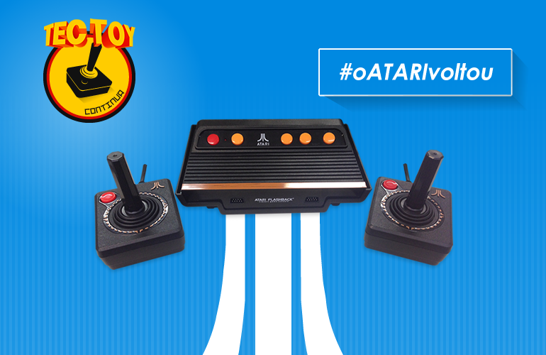 Atari Flashback 7 é um “remake” do Atari 2600 lançado pela Tectoy ...
