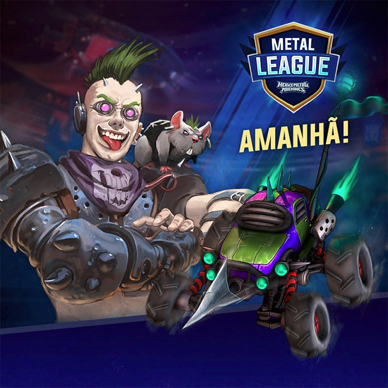 Metal League 7 de Heavy Metal Machines começa neste sábado – 88milhas