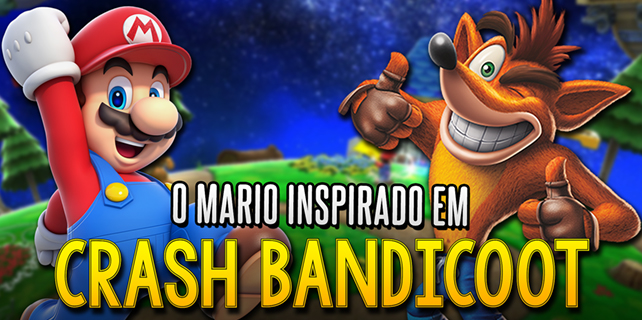 Quando a Nintendo criou um Mario inspirado em Crash Bandicoot – 88milhas
