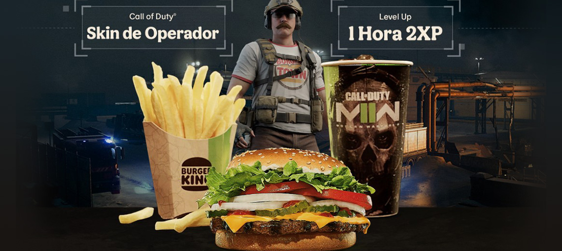 Burger King anuncia combo Call of Duty – 88milhas